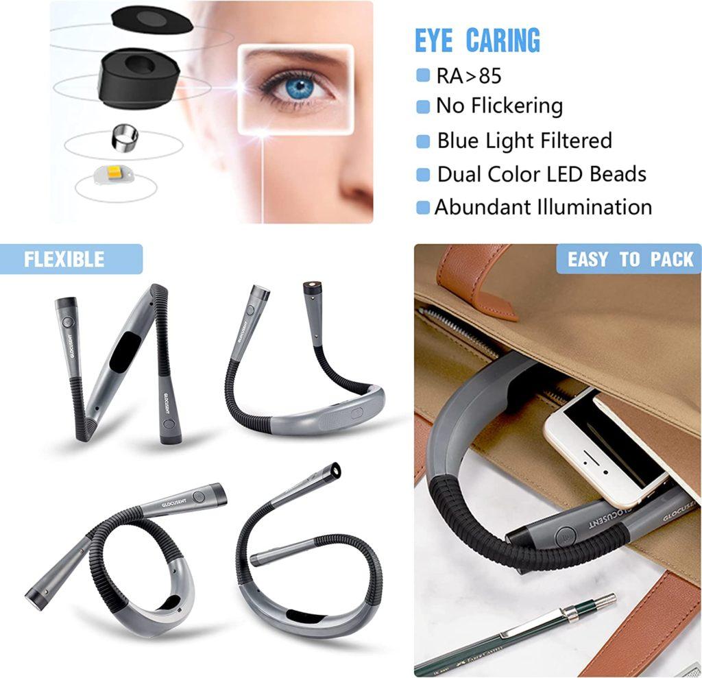 Adjustable – Around the Neck – Work Light for Sewing and Reading ...