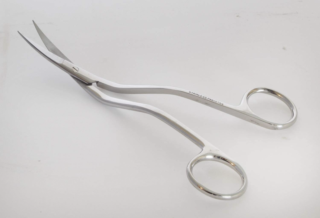 Bent Handle Curved Embroidery Scissors – 6 Inch | Quiltblox.com