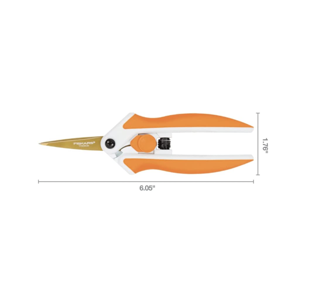 Fiskars Titanium Micro-Tip Scissors | Quiltblox.com