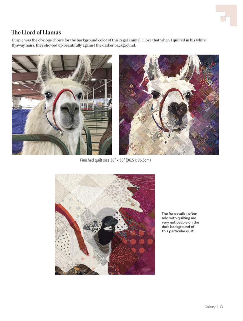 Stitched Photo Mosaic Quilting | Quiltblox.com