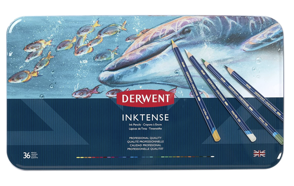 Inktense Colored Pencils by Derwent | Quiltblox.com