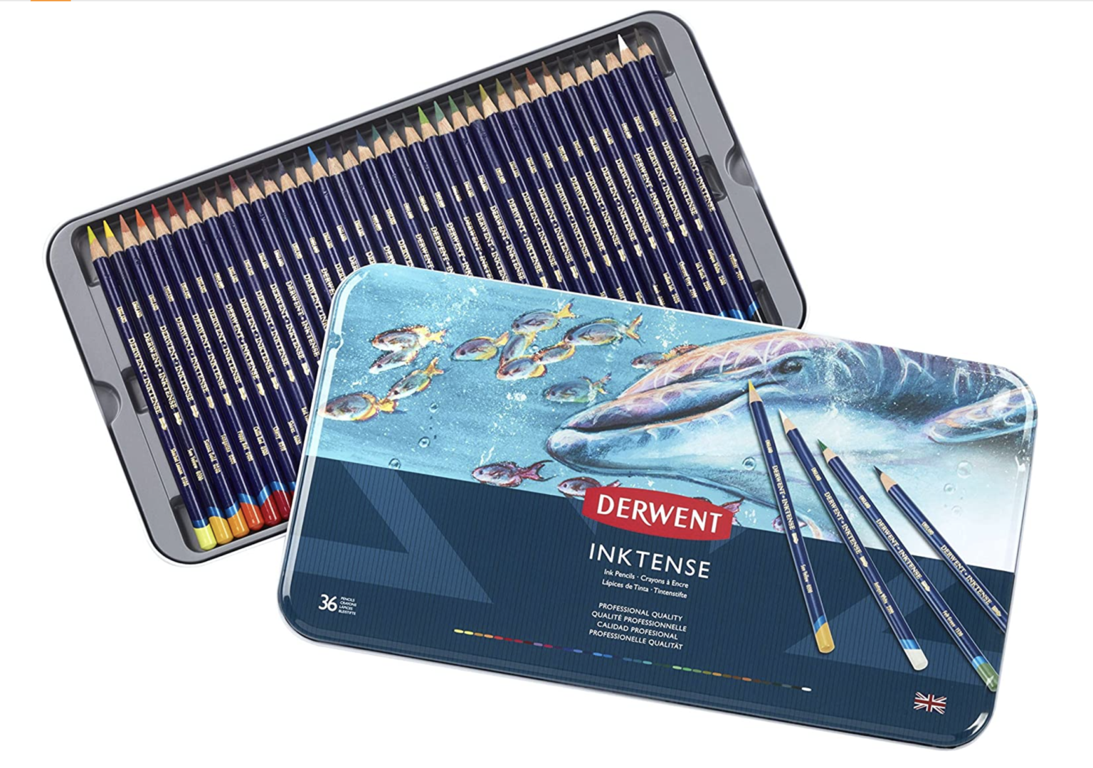 Inktense Colored Pencils by Derwent | Quiltblox.com