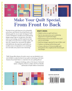 Perfectly Pieced Quilt backs | Quiltblox.com