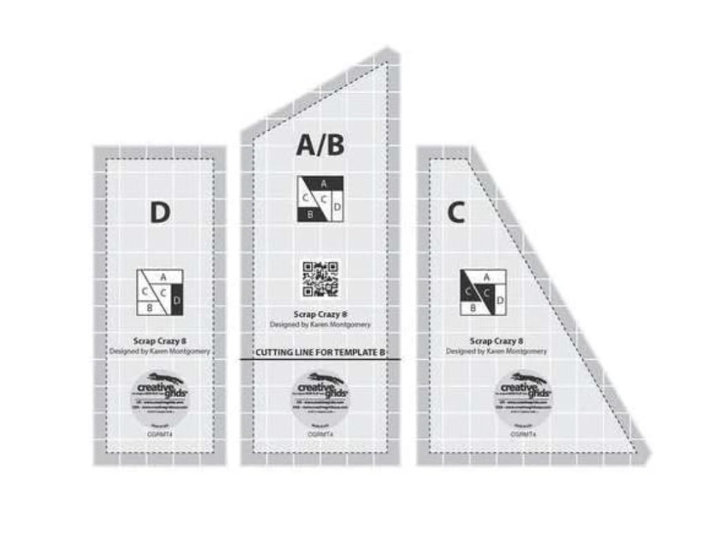 Scrap Crazy 8 Inch – Creative Grids | Quiltblox.com