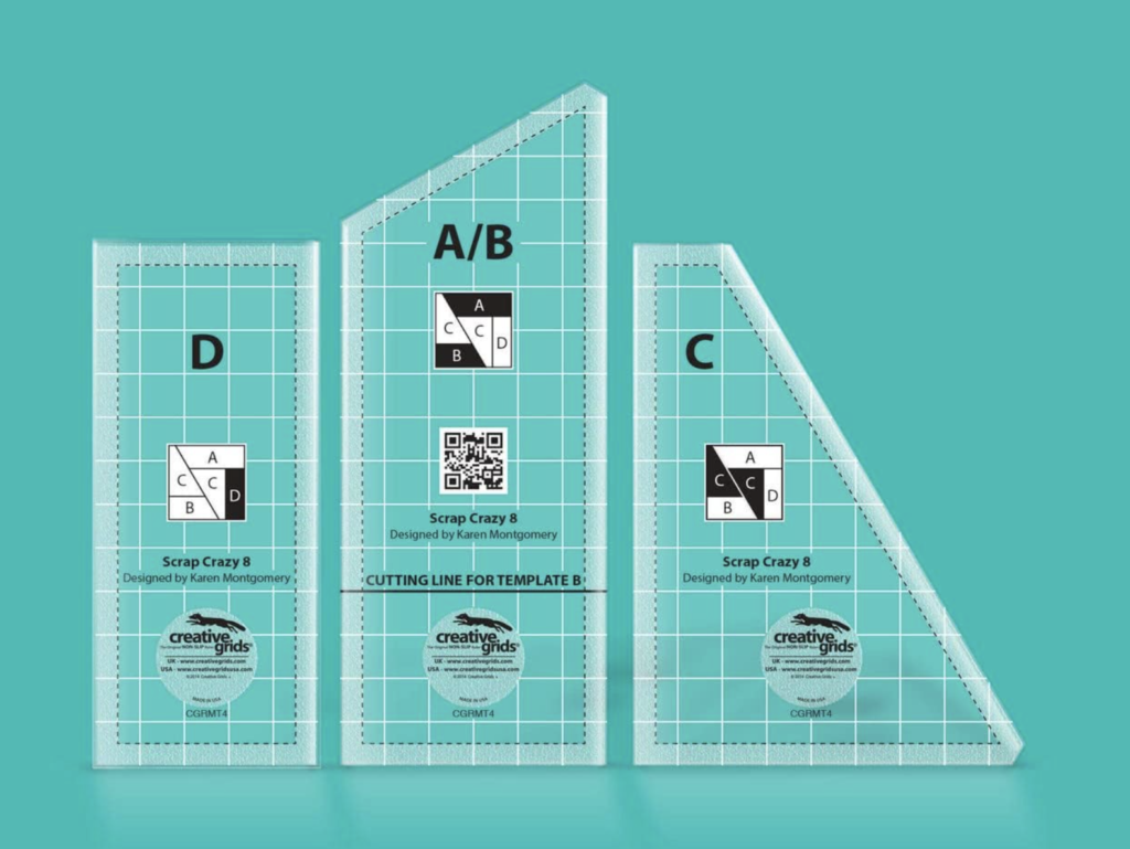 Scrap Crazy 8 Inch – Creative Grids | Quiltblox.com