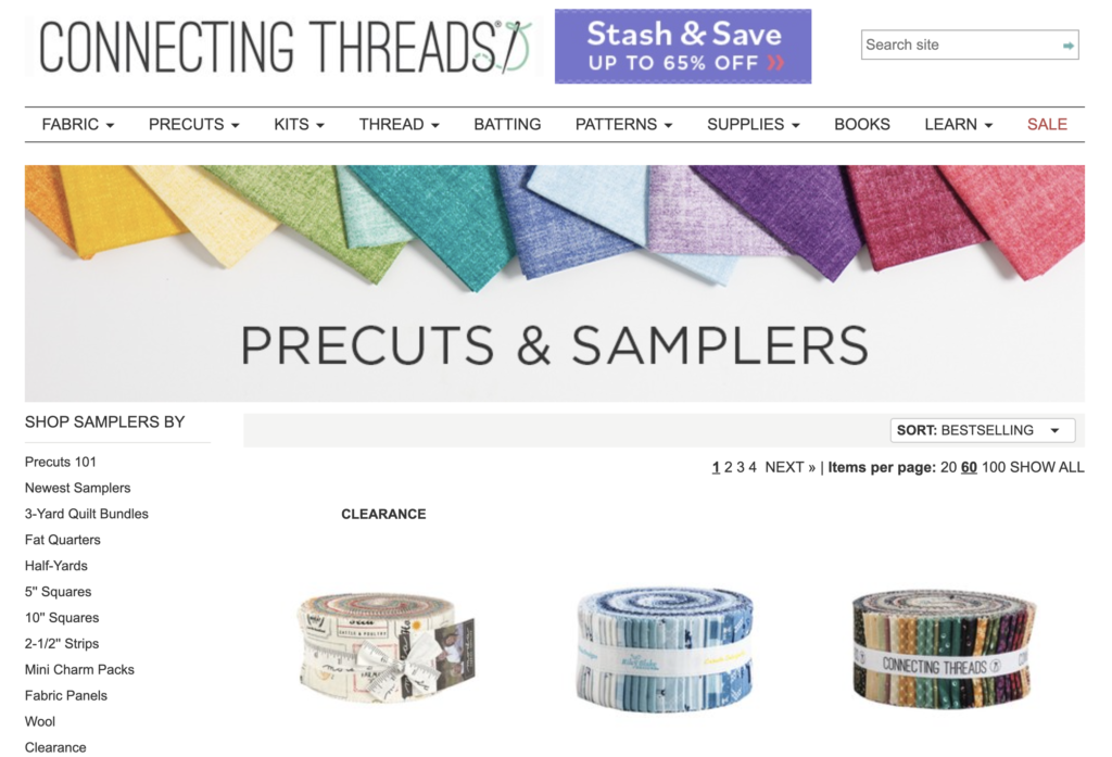 Connecting Threads – Pre-Cuts | Quiltblox.com