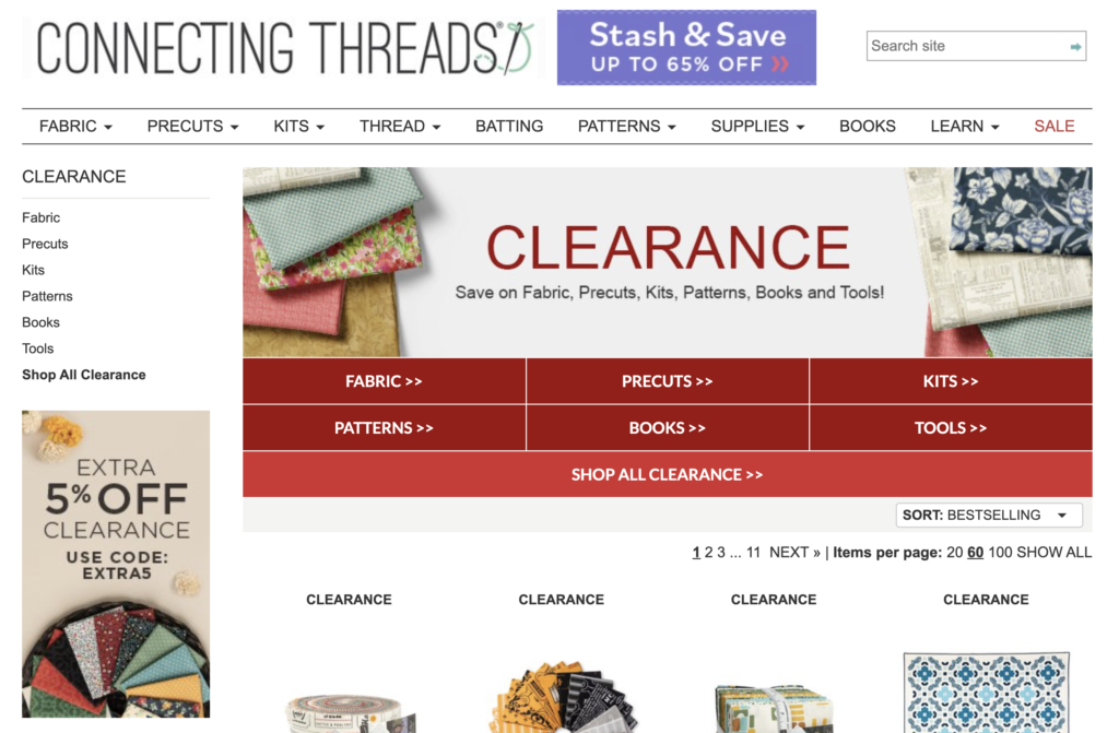 Connecting Threads – Clearance | Quiltblox.com