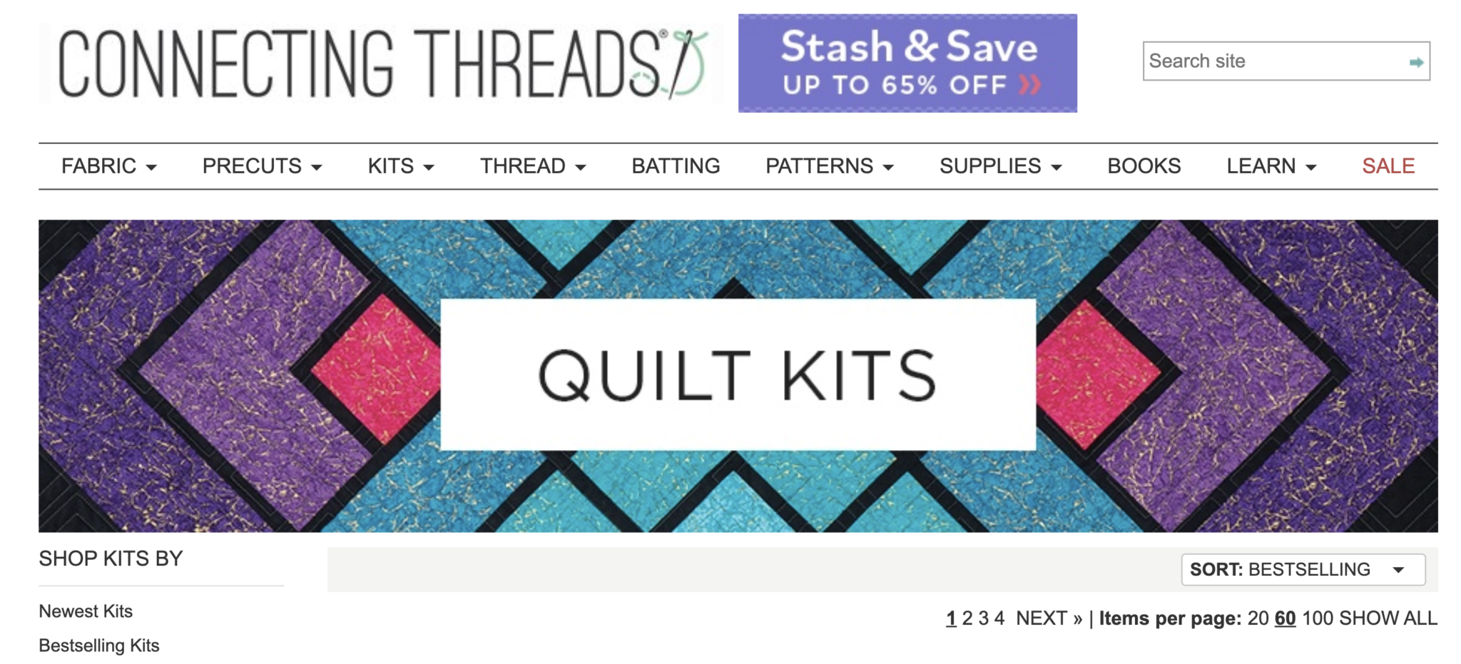 Connecting Threads – Kits | Quiltblox.com