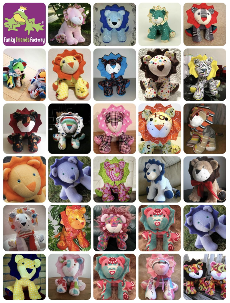 Larry the Lion | Quiltblox.com