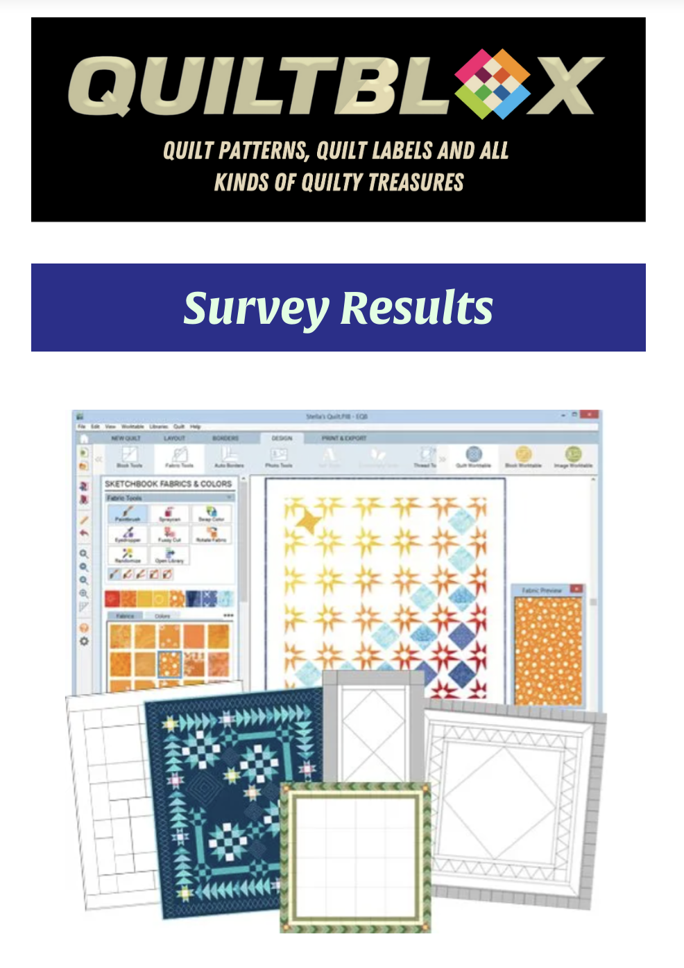 The Quiltblox eNewsletter – November 11, 2023 | Quiltblox.com