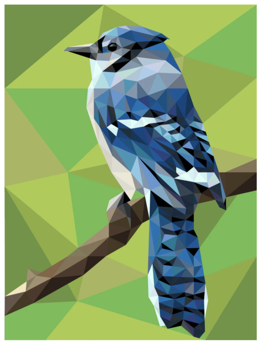 BJ the Blue Jay by Legit Kits | Quiltblox.com