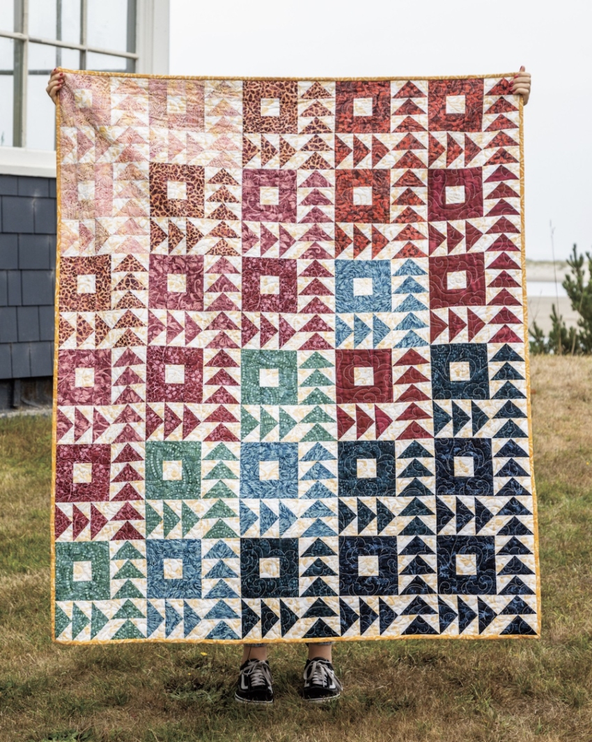 Sunset Flight – Quilt Kit | Quiltblox.com