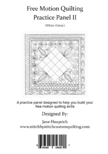 Free Motion Quilting Practice Panel | Quiltblox.com