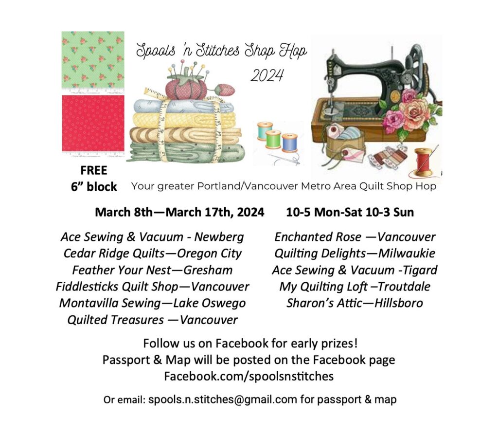 The Spools and Stitches Shop Hop | Quiltblox.com