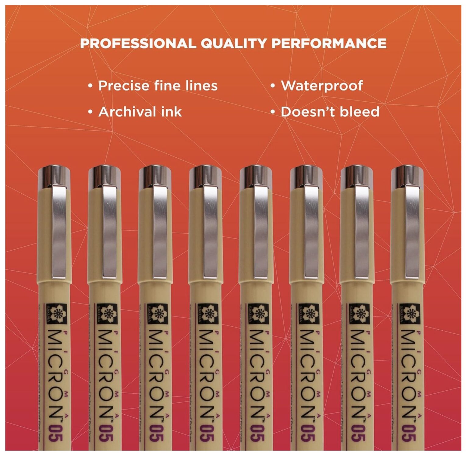 Micron Fine Line Pigma Pens – 8 Colors | Quiltblox.com