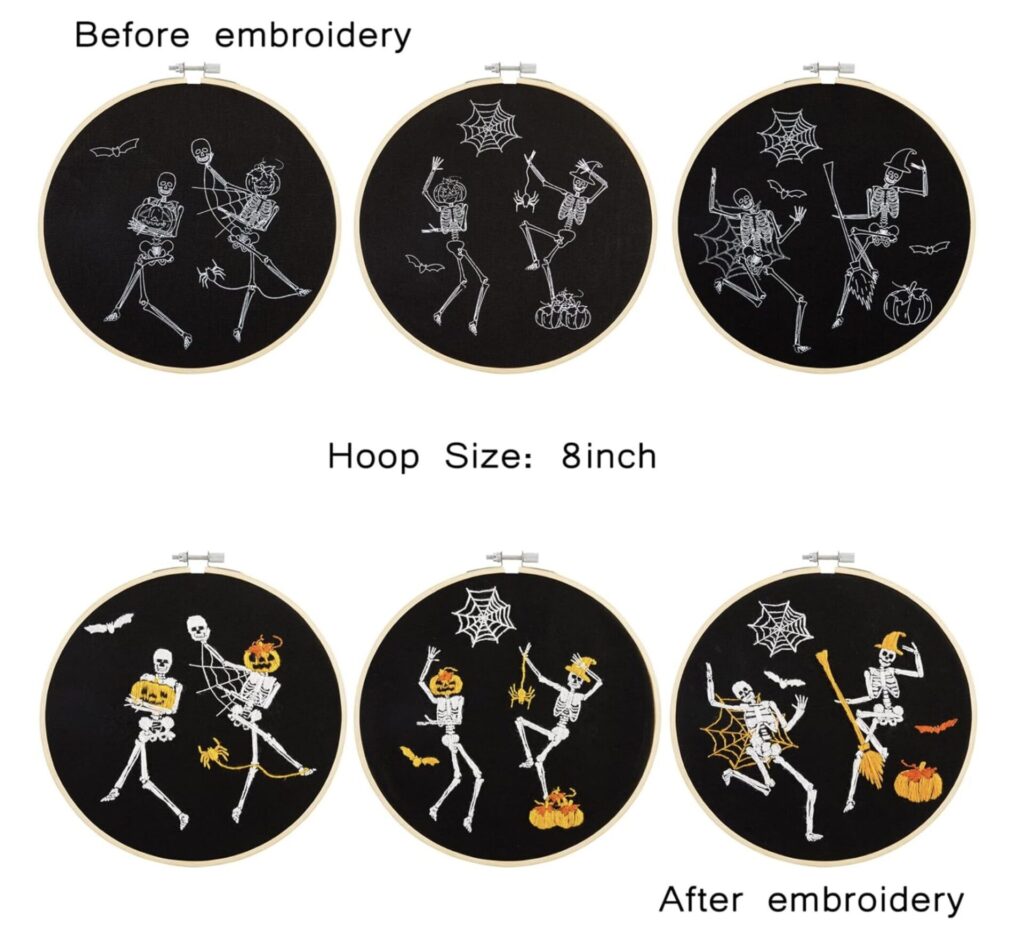 Halloween Embroidery Kit | Quiltblox.com