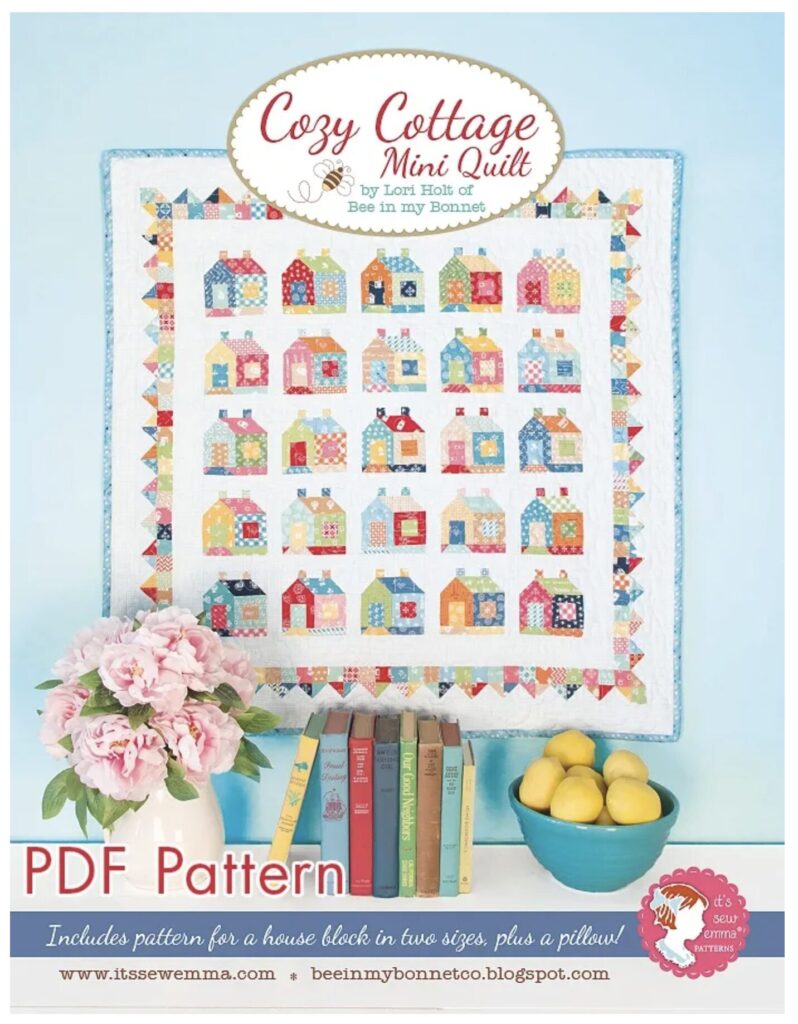 Cozy Cottage Mini Quilt | Quiltblox.com