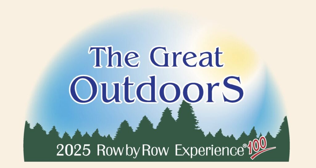 Row x Row 2025 – The Great Outdoors | Quiltblox.com