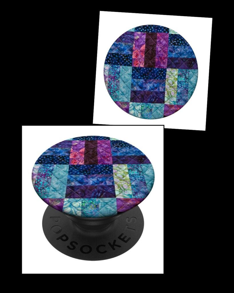 Pop Socket – Batik Quilt | Quiltblox.com