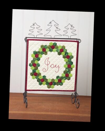 Holiday Wreath – English Paper Piecing | Quiltblox.com