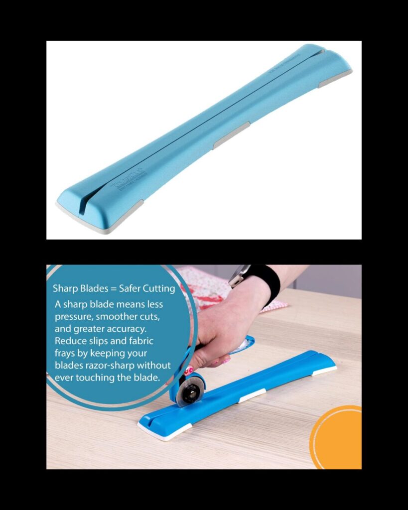 TrueCut Linear Rotary Blade Sharpener | Quiltblox.com