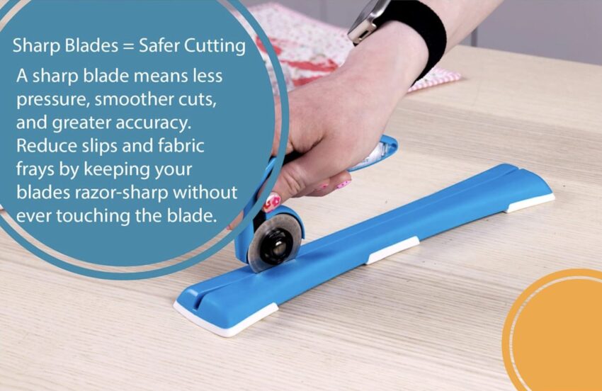 TrueCut Linear Rotary Blade Sharpener | Quiltblox.com