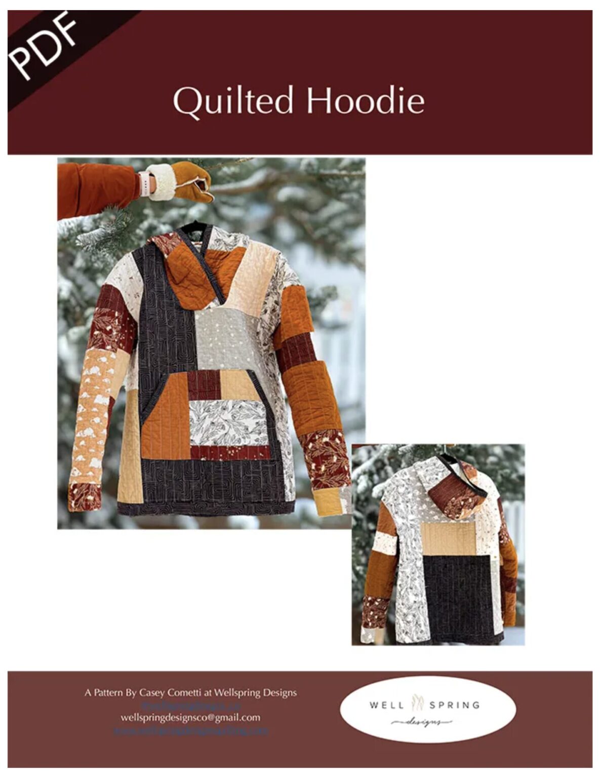 The Quilted Hoodie | Quiltblox.com