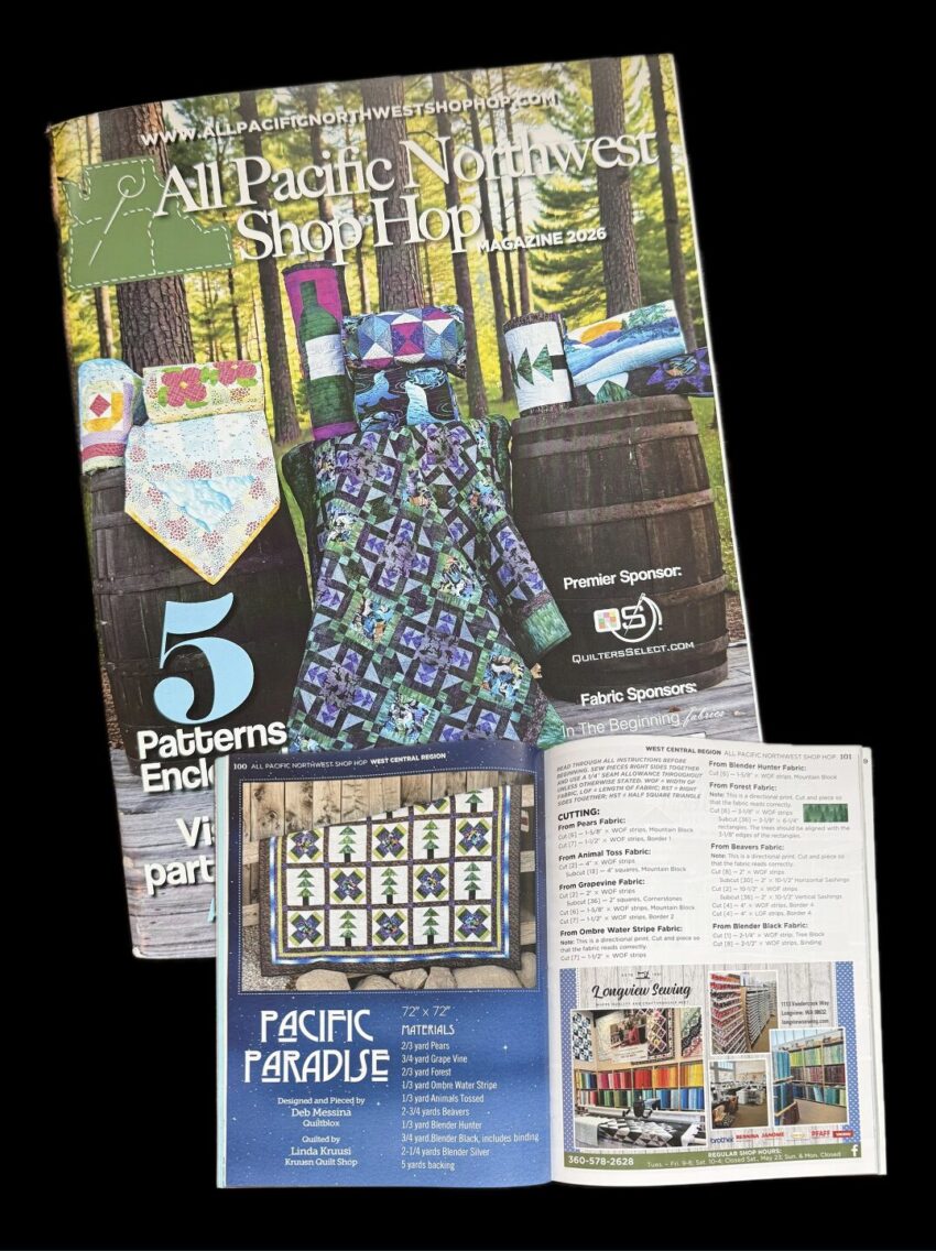 The All Pacific Northwest Shop Hop – April and May 2026 | Quiltblox.com